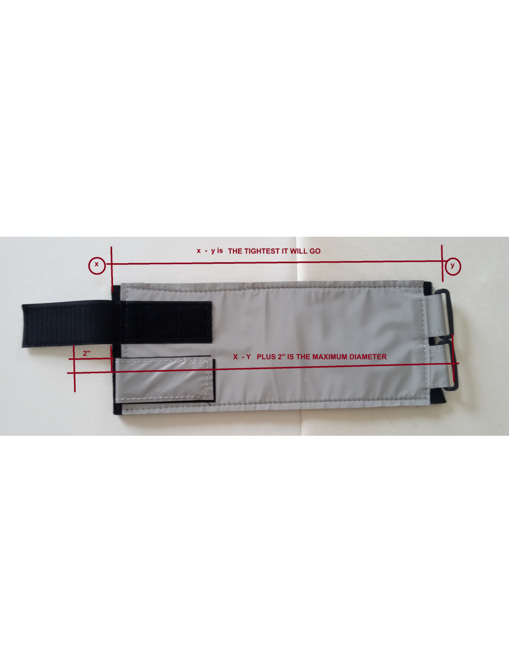 Tek's Police - Reflective - Leg Wraps - Silver | Mounted Police Worldwide Tek's Police - Reflective - Leg Wraps - Silver | Mounted Police Worldwide